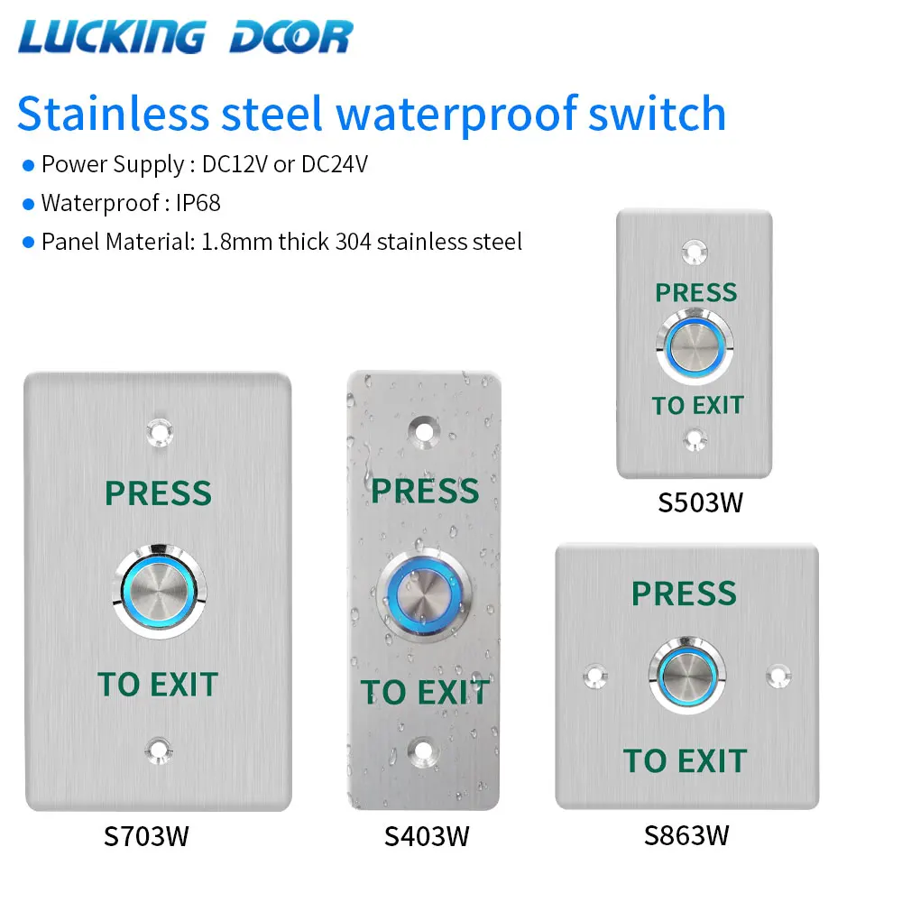 Waterproof-Touch-Exit-Switch-Outdoor-Backlight-Exit-Button-Release ...