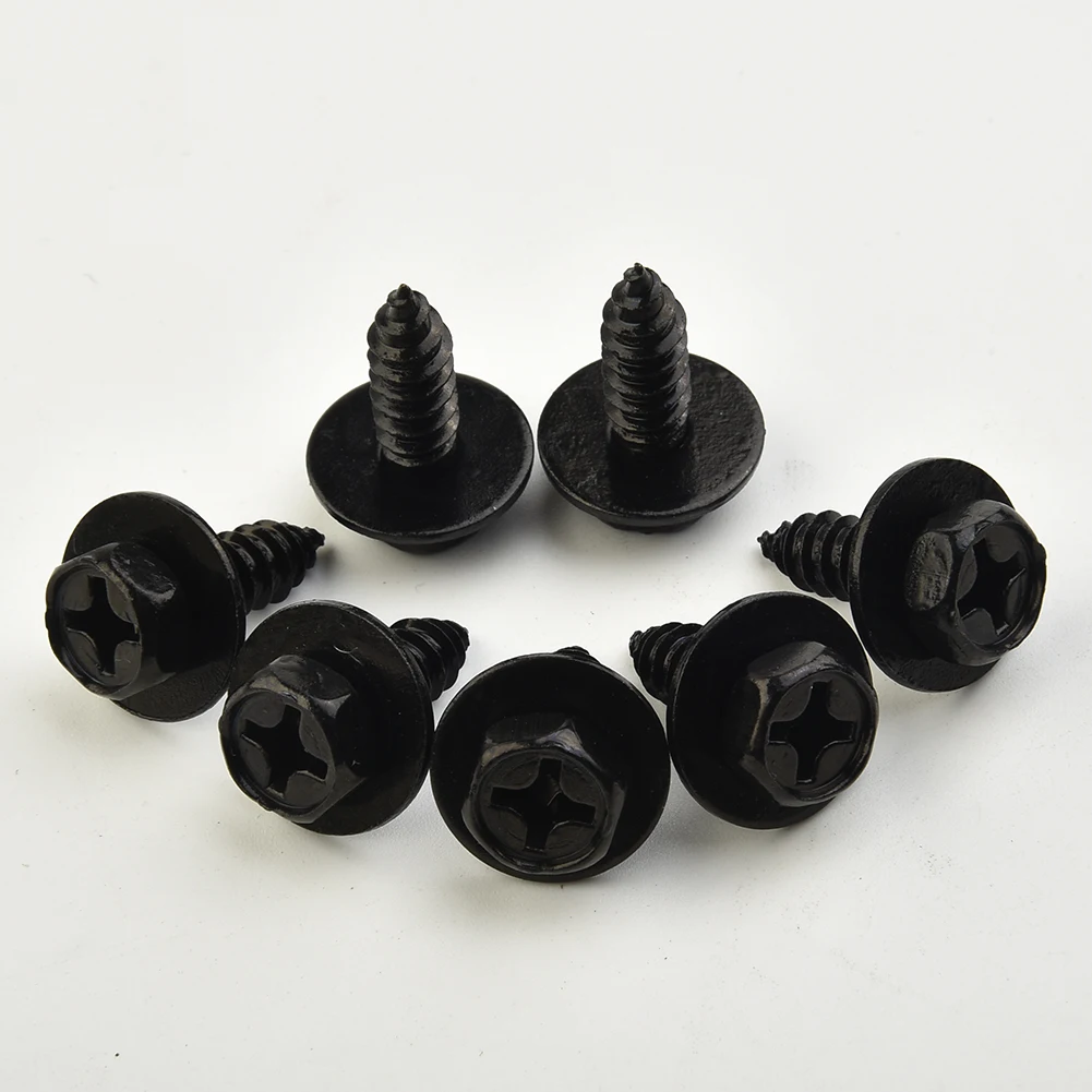 30-Pcs-Car-Metal-Screw-Bolt-Retainers-Fender-Liner-Under-Cover-Screw ...