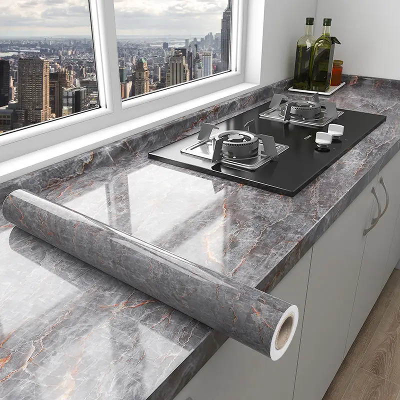 1Pcs-Marble-Kitchen-Oil-Proof-Film-Waterproof-Moisture-Proof-Self-Adhesive-Wallpaper-Countertop ...