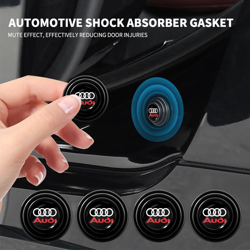 4pcs-Car-Door-Shock-Absorber-Stickers-Soundproof-For-Audi-A4-A5-A6-A7 ...