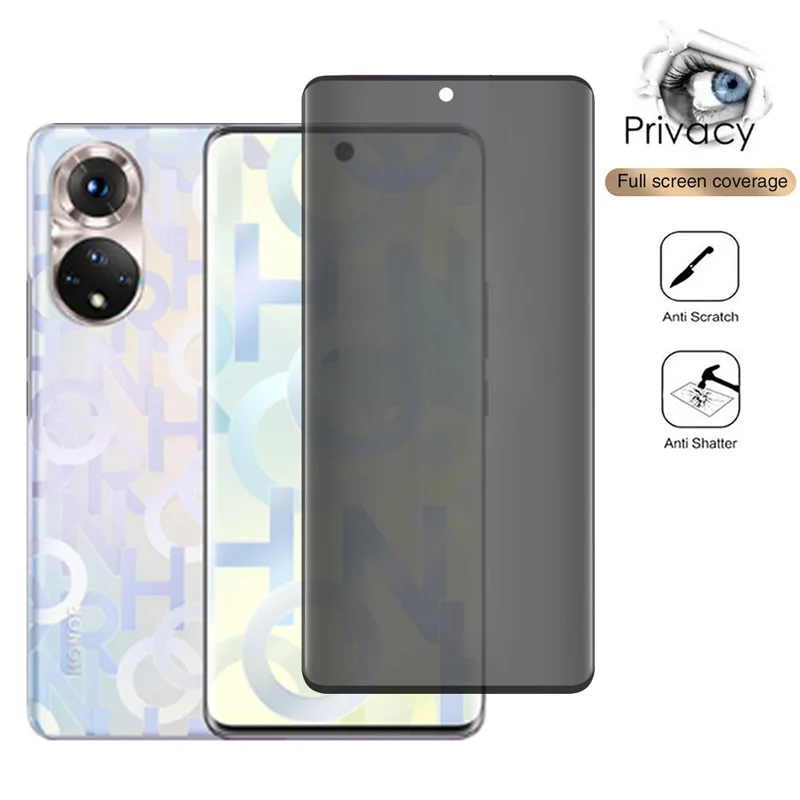 3D-Full-Cover-Curved-Privacy-Screen-Protectors-For-Honor-50-70-60-80-SE ...