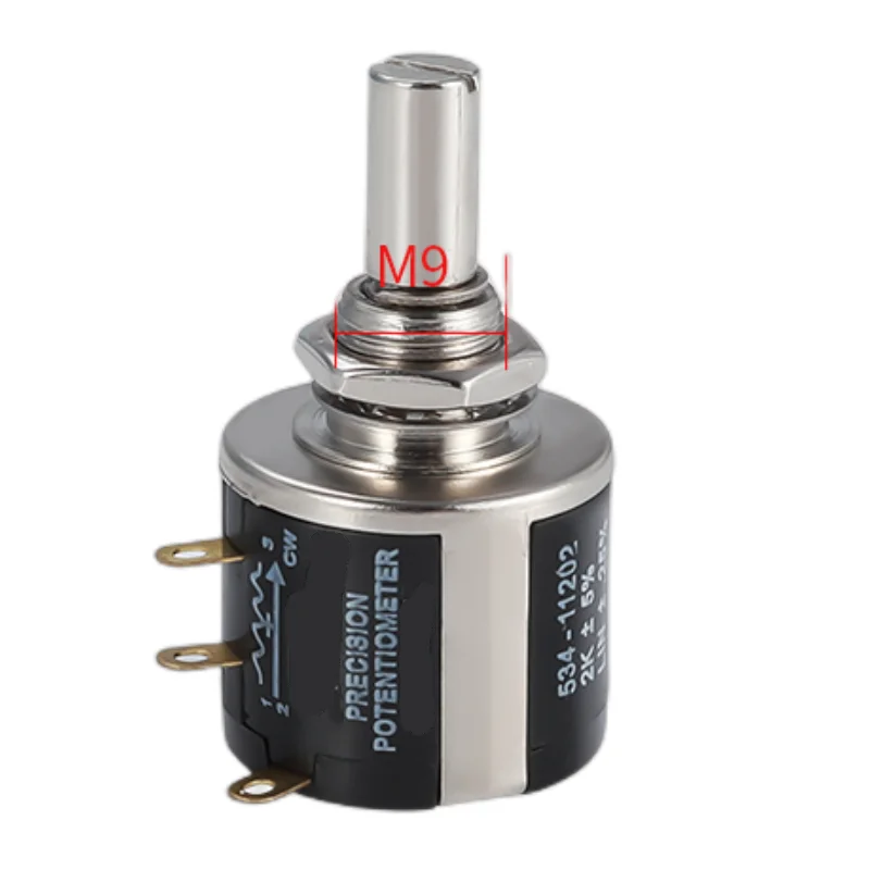 534-1-1-precision-multi-winding-potentiometer-534-2W-100R-200R-500R-1K ...