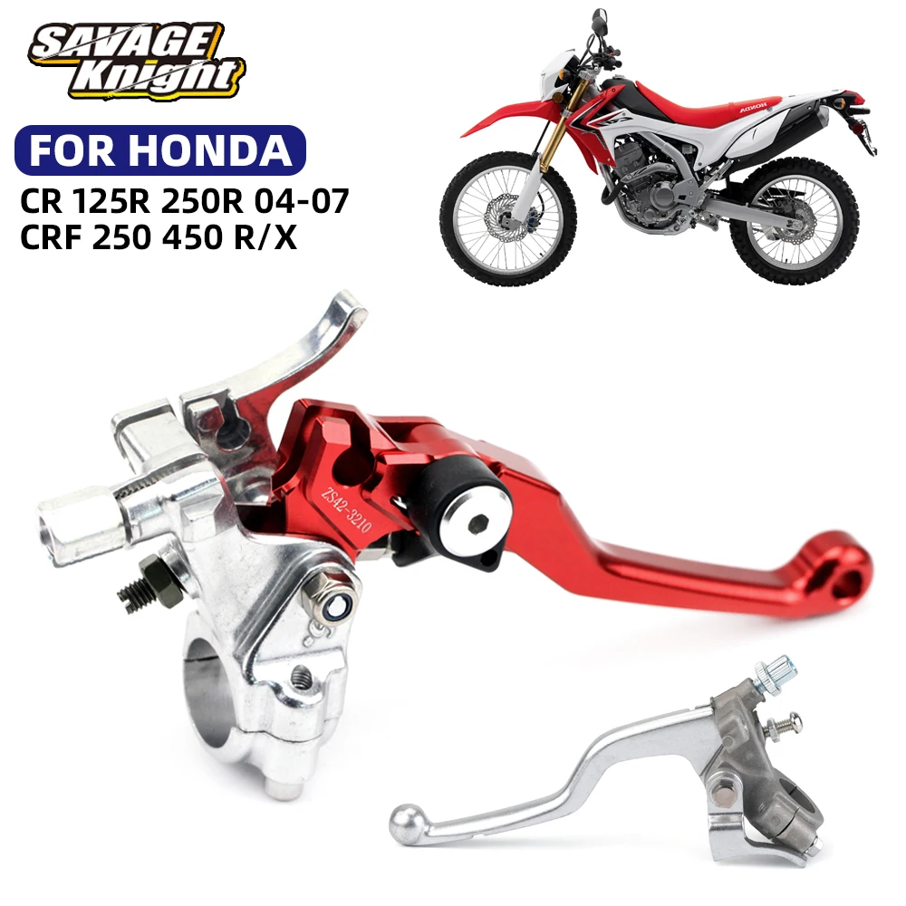 For-HONDA-CR125R-CR250R-CRF-250R-250X-CRF-450R-450X-Clutch-Lever-Handle ...