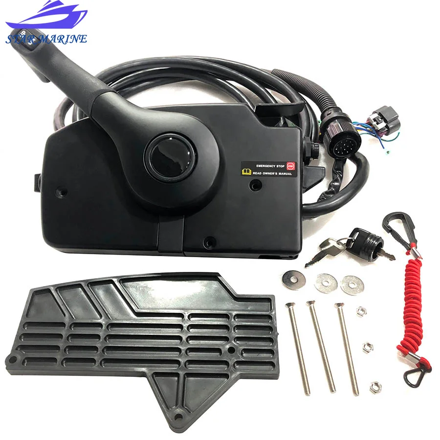 881170A13 Outboard engine throttle control is used for mercury Remote ...