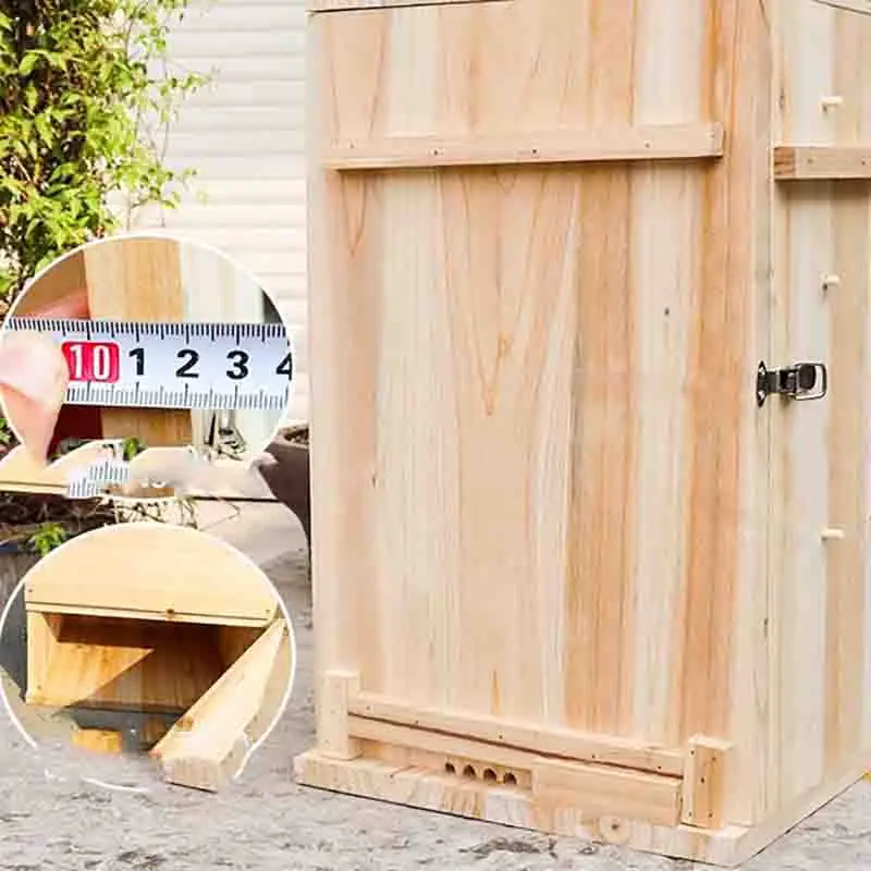 Beeswax-Tools-Bee-Box-Apidea-Honeycomb-Frame-Complete-Bee-Box-Wooden ...