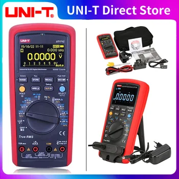 UNI-T 산업용 디지털 멀티미터, 4-20mA 루프 전도도, VFC 주파수 변환 테스터, UT171A UT171B UT171C