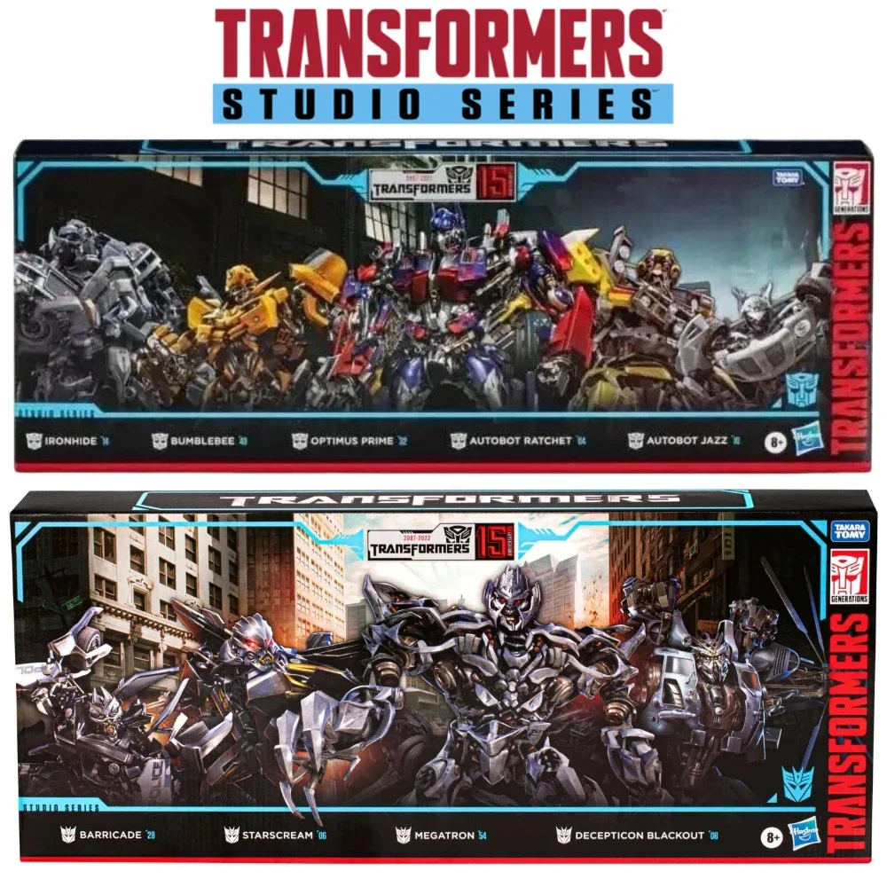 Transformers-Studio-Series-15th-Anniversary-Autobot-5-pack-Decepticon-4-Pack-Action-Figures ...