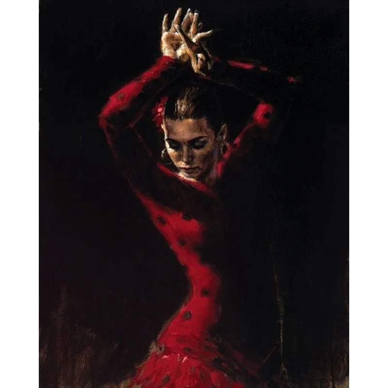 Flamenco Dance Drawing
