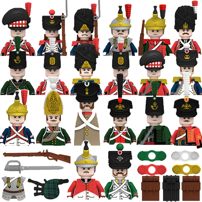 Napoleonic War Military Building Blocks Mini Bricks Figures Gifts ...
