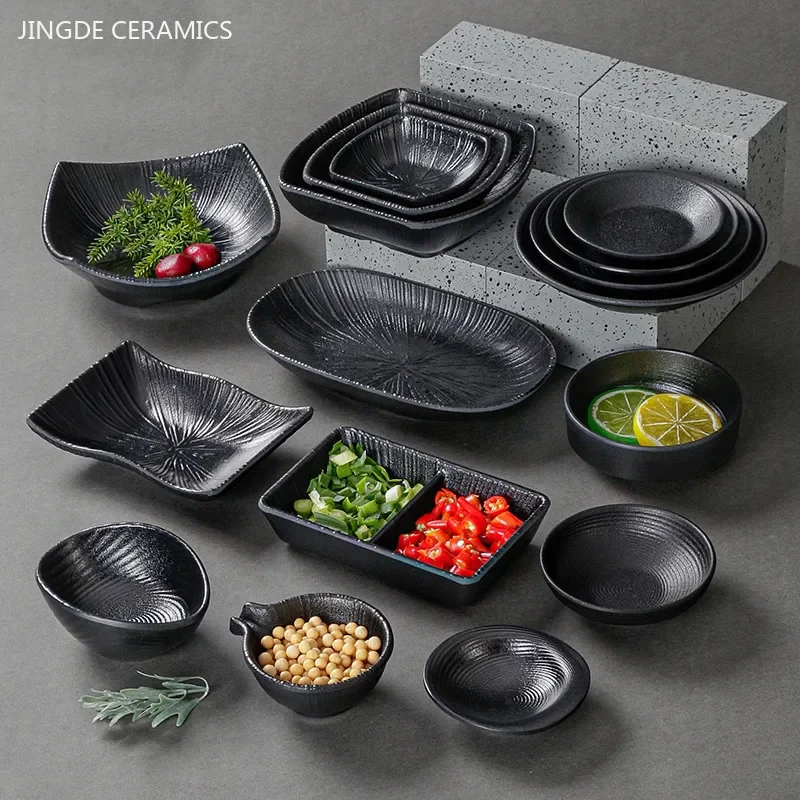 Modern-Dinner-Set-Plates-and-Dishes-Not-Easily-Broken-Melamine-Plate ...