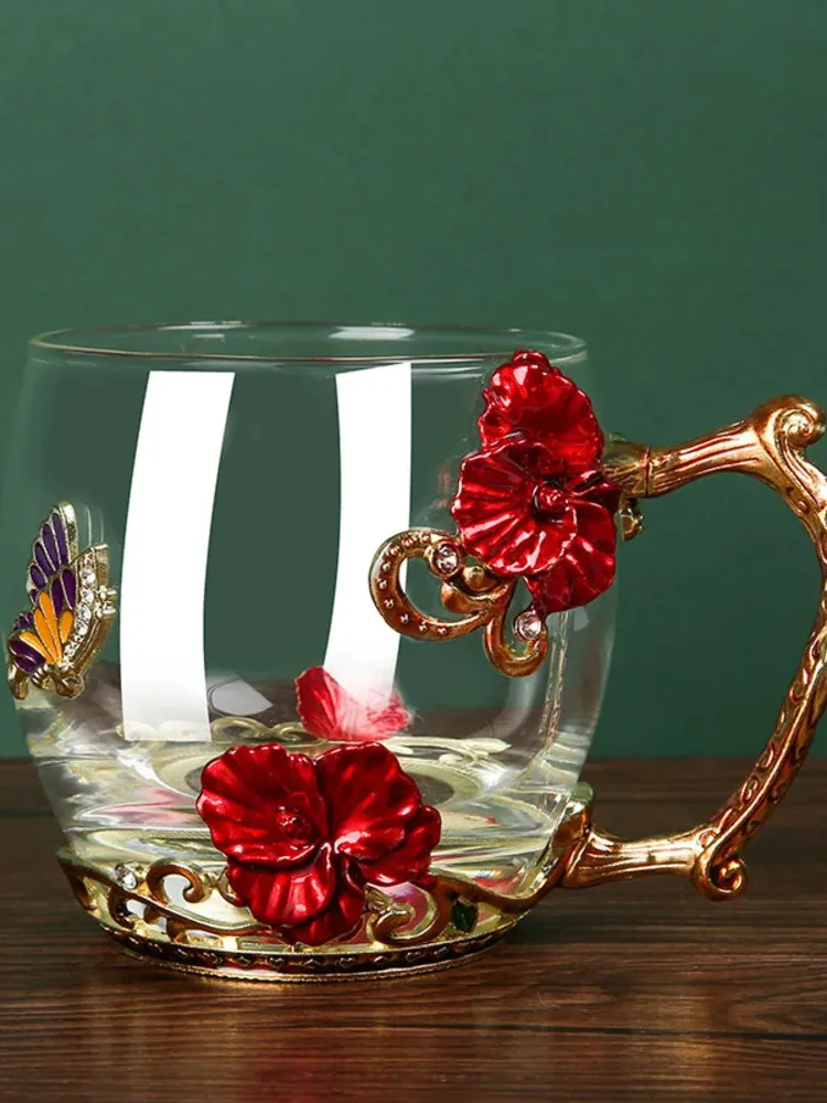 Enamel-colored-water-cup-home-living-room-creative-light-luxury-coffee ...