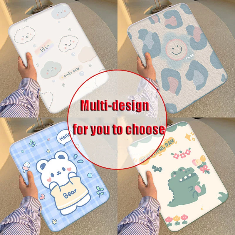 PU-Leather-Kawaii-Cute-Laptop-Bag-for-Women-Unisex-Waterproof-Tablet ...