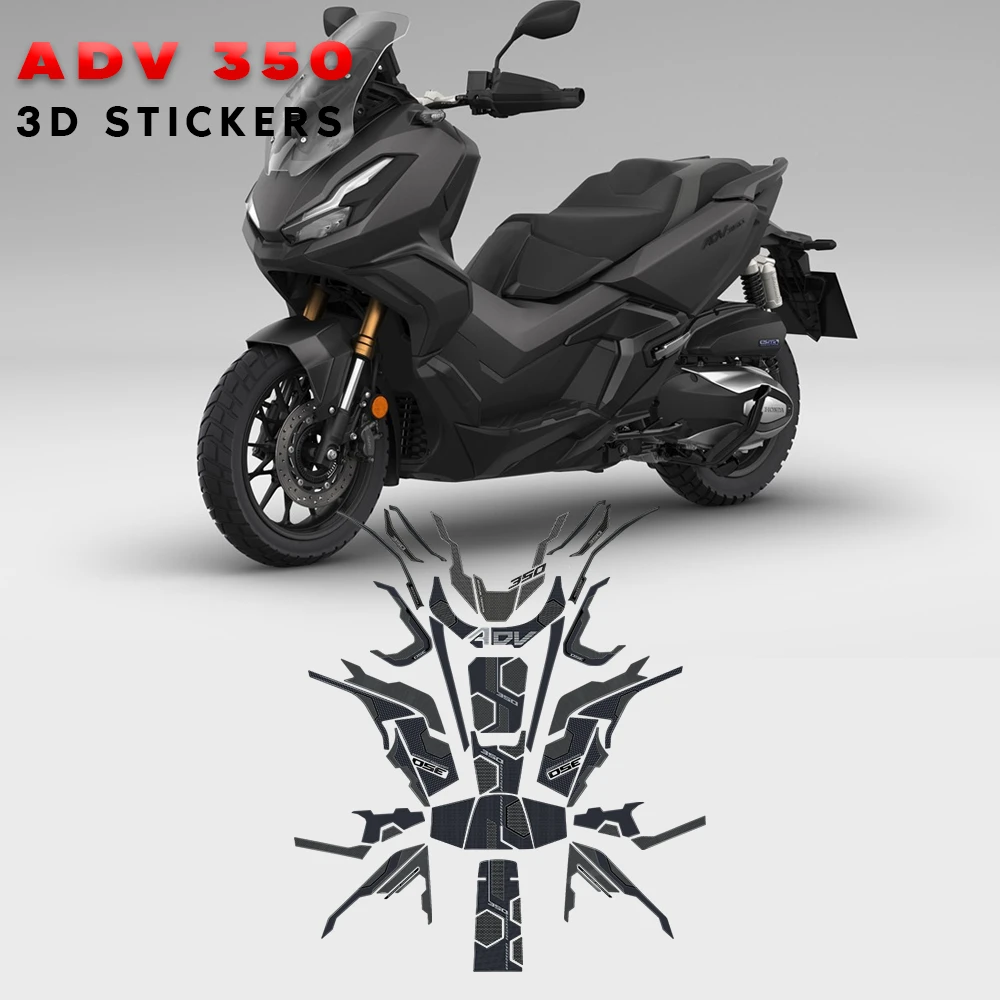 Motorcycle Stickers Decals | Motorcycle Sticker Adv 350 | Honda Adv350 ...