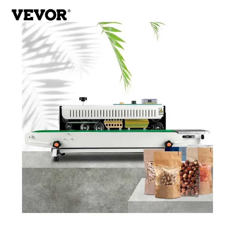VEVOR FR 900 Machine de Scellage Continue Automatique Sac à Sceller ...