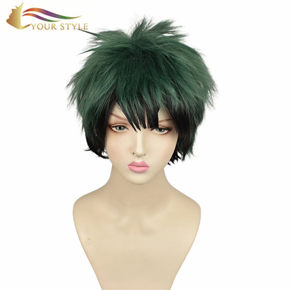 YOUR-STYLE-HEROES-RISING-Short-Cosplay-Wigs-Deku-Synthetic-Party-Fluffy ...