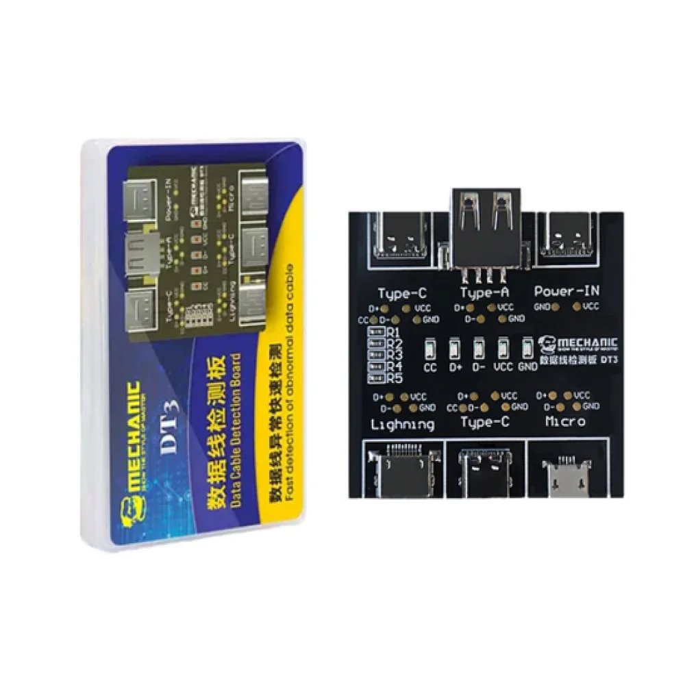 DT3-Data-Cable-Detection-Board-Type-C-Micro-USB-C-Cable-Tester-Short ...