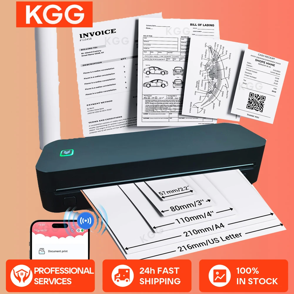 Impressora-T-rmica-Inkless-sem-fio-Bluetooth-Foto-de-bolso-Documento ...