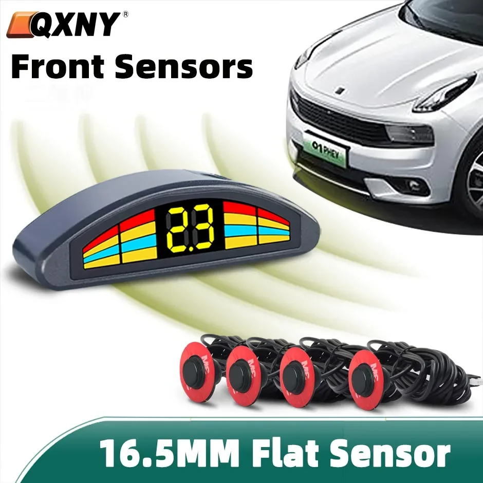 Professional Front Parking Sensor Kit Prefix Concealed built-in flat ...