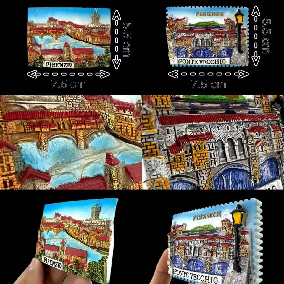 Florence Italy Fridge Magnet: Magnetic Souvenirs From Italy