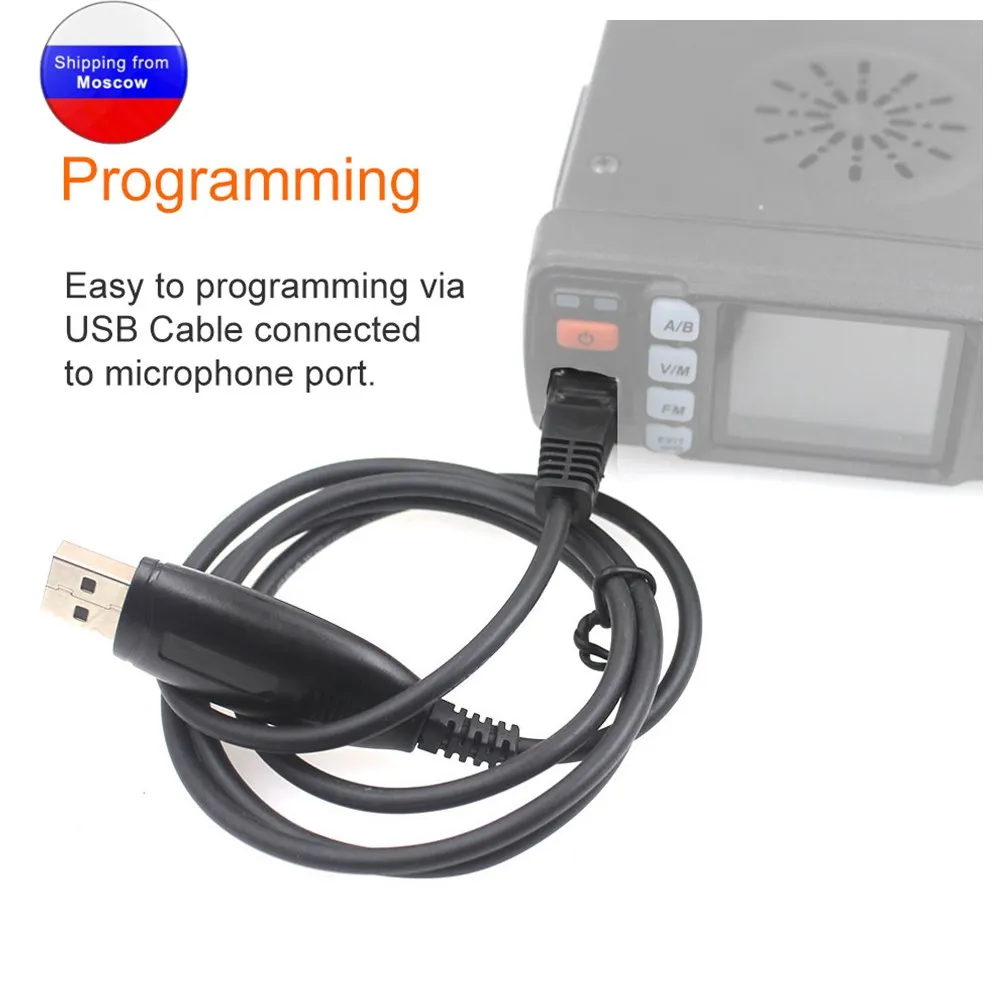 Original USB Programming Cable for BJ-218 BJ-318 Walkie Talkie Mini ...