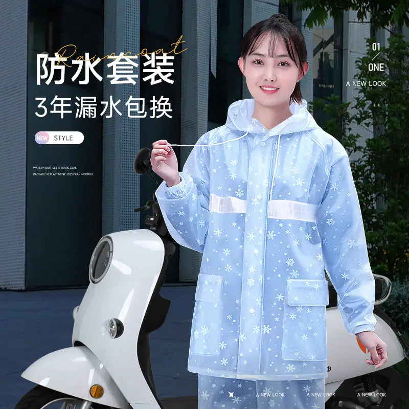Raincoat-and-rainpants-suit-Split-full-body-rainstorm-proof-fashionable ...