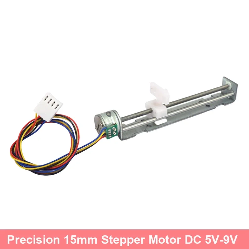 Micro-15mm-Precision-Stepper-Motor-DC-5V-9V-2-phase-4-wire-Stepping ...