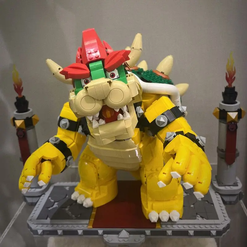 71411-Bowser-Action-Building-Block-Model-Is-Compatible-With-Super-Mario ...