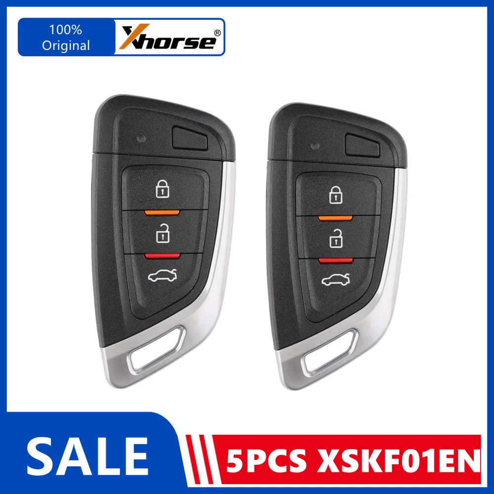 5PCS Xhorse XSKF01EN Universal Smart Prox Key for VVDI2 VVDI Mini Key ...