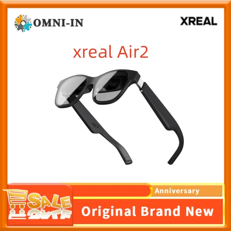 XREAL Air 2 smart AR glasses 2023 Micro-OLED screen 120Hz high brush ...