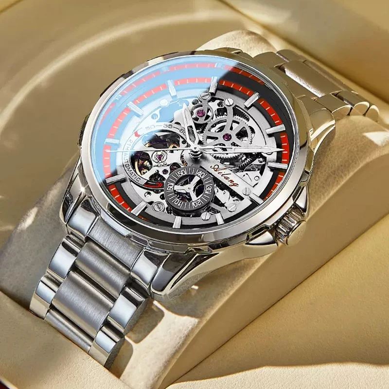 AILANG-Jam-Tangan-Skeleton-Mekanis-Jam-Tangan-Pria-Baja-Tahan-Karat ...
