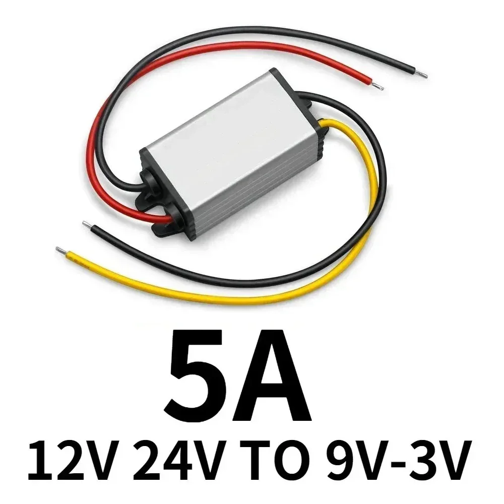 12V to 9V DC DC Power Converter 24V to 9V 12V24V to 9V 7.5V 6V 5V 4.2V ...