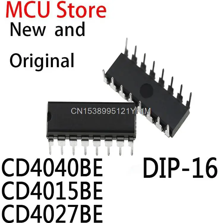 DIP16-CD4040-DIP-404040BE-DIP-16-HEF404040BP-HCF4040-HEF4040-CD4015 ...