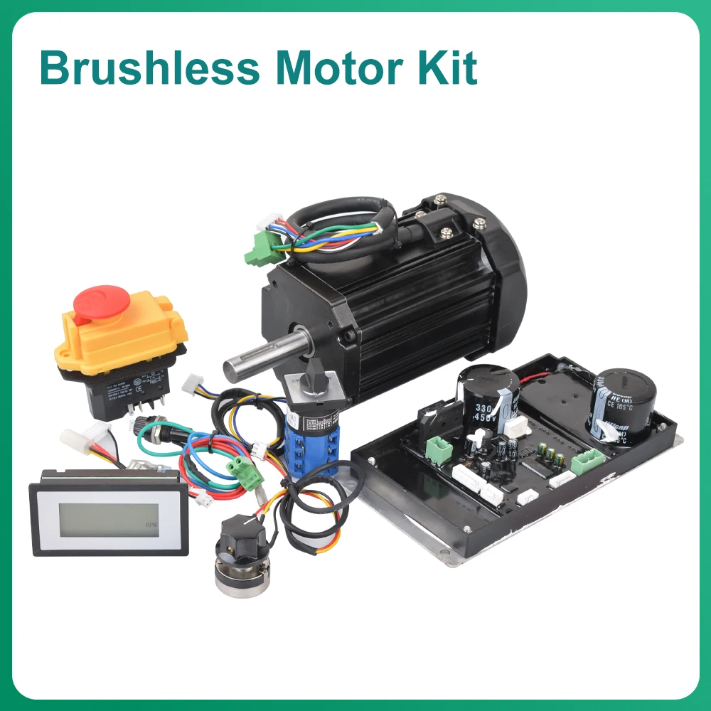 Brushless DC Motor 850W 1100W Main Control Board Lathe Power Drive ...