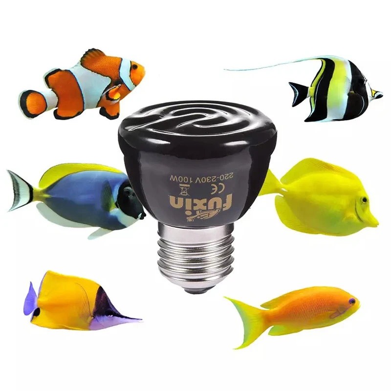 Far-Infrared Pet Heating Lamp Khan Steam Ceramic Heat Lamp Pet Heating ...