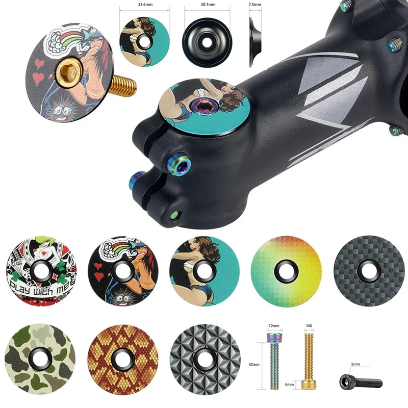 toopre-MTB-Mountain-Road-Bike-Bowl-Cover-with-Screw-Bicycle-Stem-Top ...