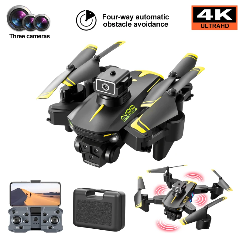 KY605s-Mini-Drone-Three-Camera-HD-Aerial-Photography-Obstacle-Avoidance ...