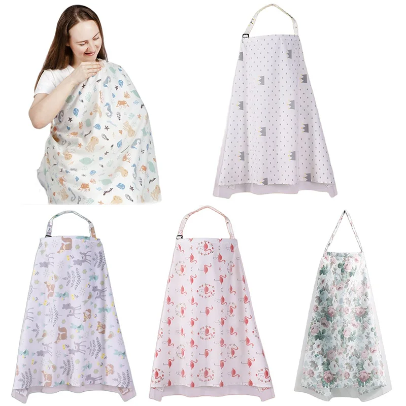 Breathable-Breastfeeding-Covers-Baby-Feeding-Nursing-Cover-Adjustable ...