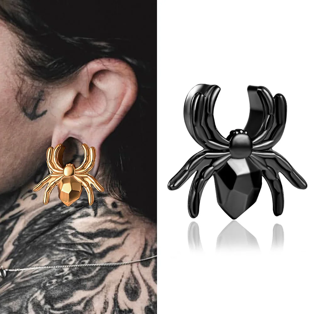 Doearko-A-o-Inoxid-vel-Spider-Ear-Stretched-Lobe-Expander-Ear-Piercing ...