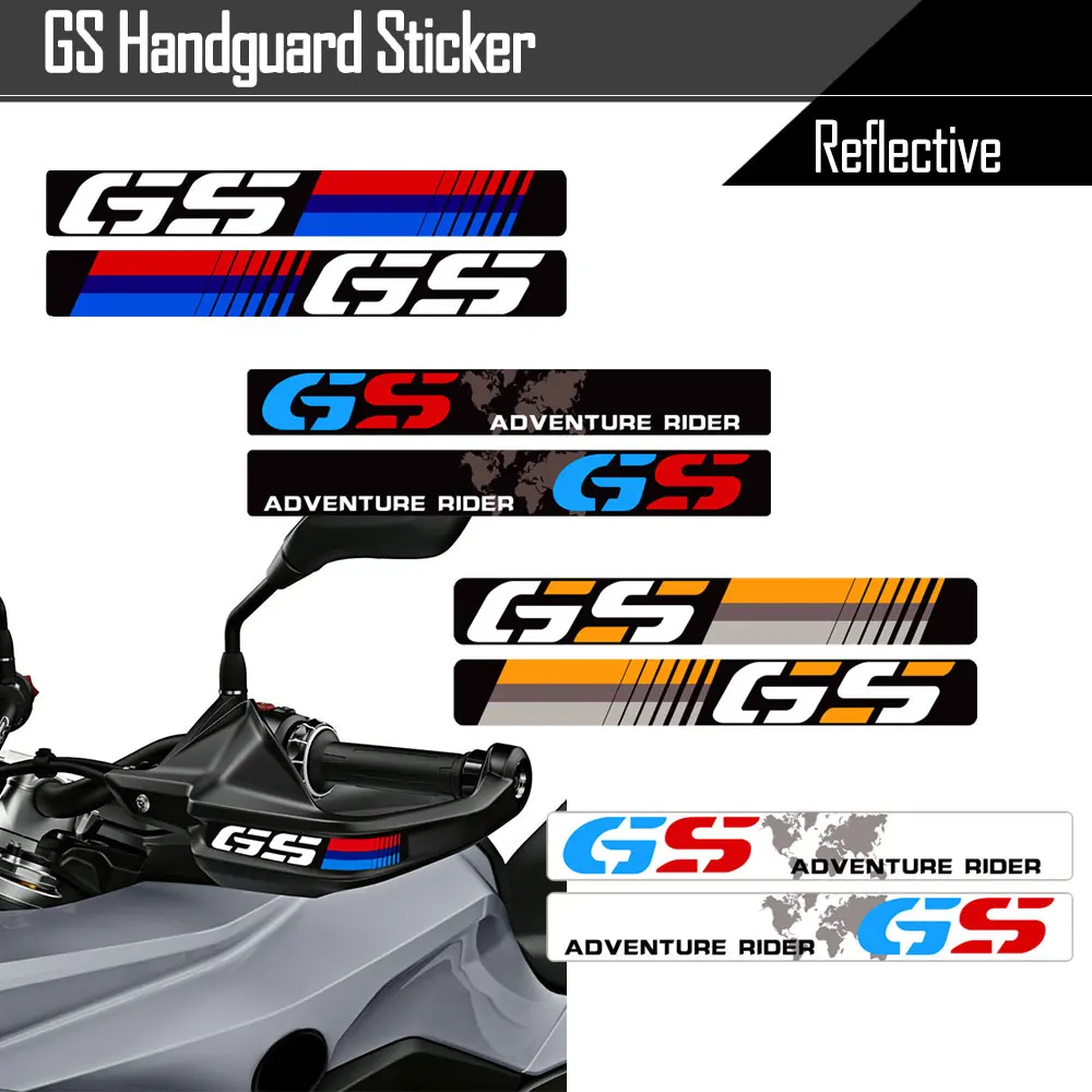Reflective-Motorcycle-Handguard-Shield-Stickers-Handlebar-Windshield ...