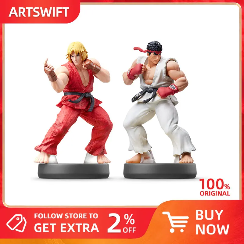 ARTSWIFT-Estatueta-de-sa-da-genu-na-para-NS-NFC-original-Ryu-Ken-vers-o ...