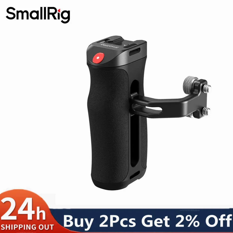 SmallRig Side Handle with Rec Trigger 1/4"-20 Screws for Sony for Canon ...