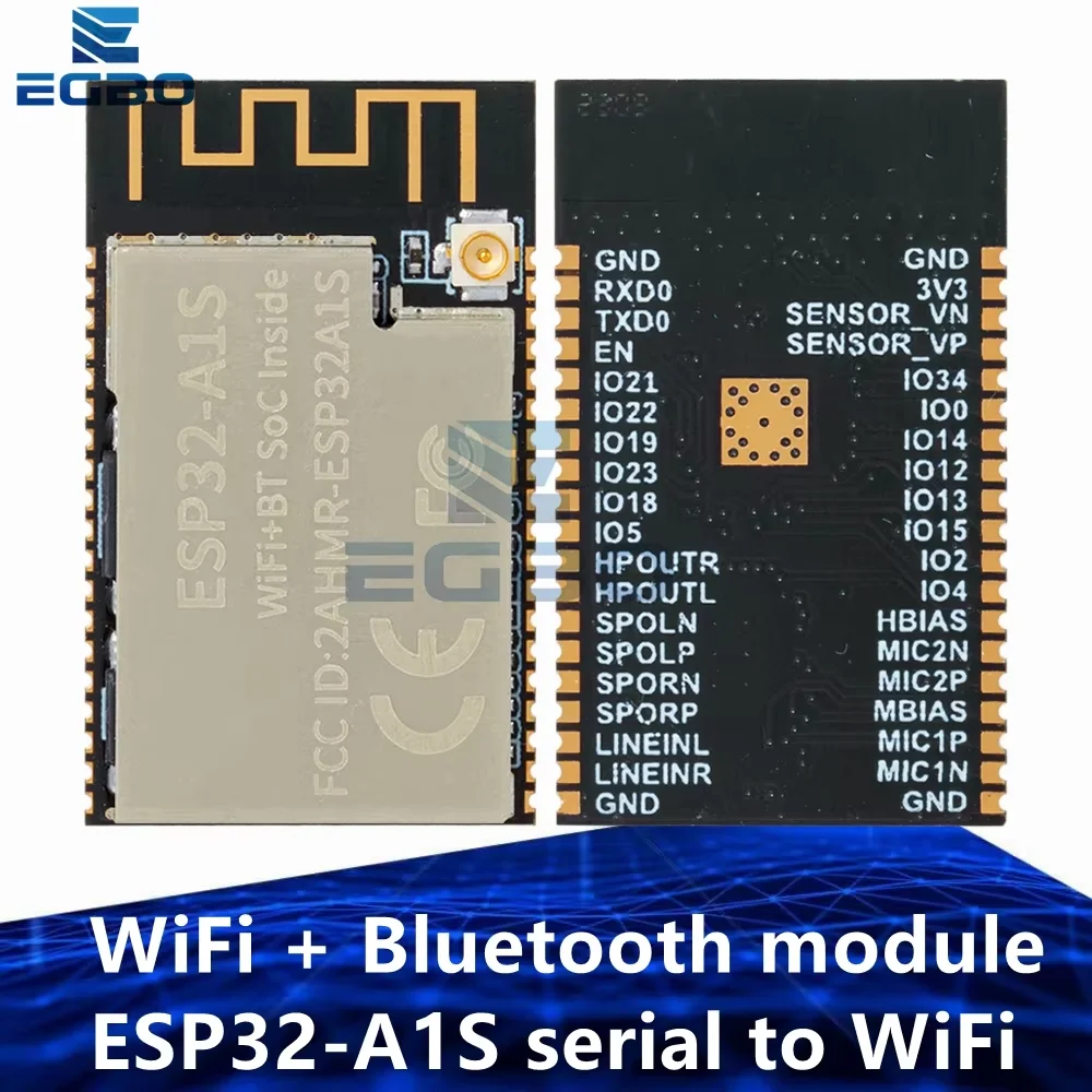 1pcs Original WiFi + Bluetooth module ESP32 serial to WiFi / audio ...