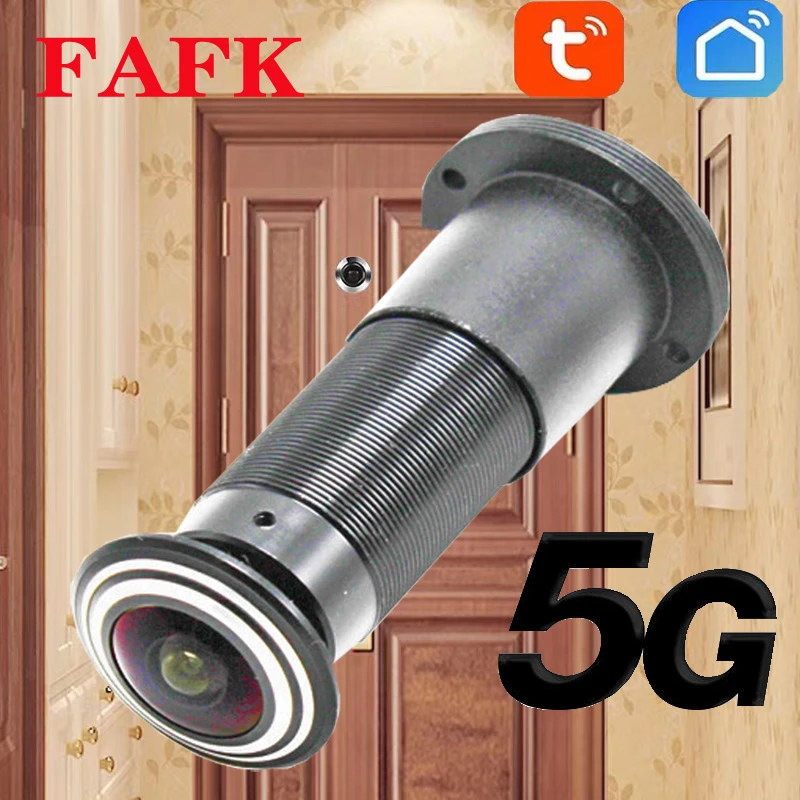 Door Fisheye Ip Camera Mini | Camera Peephole Wifi | Ip Camera Peephole ...