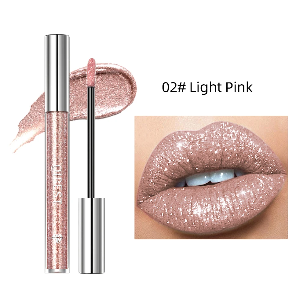 QIBEST-brillo-de-labios-brillante-para-chica-tinte-de-labios-con-brillo ...