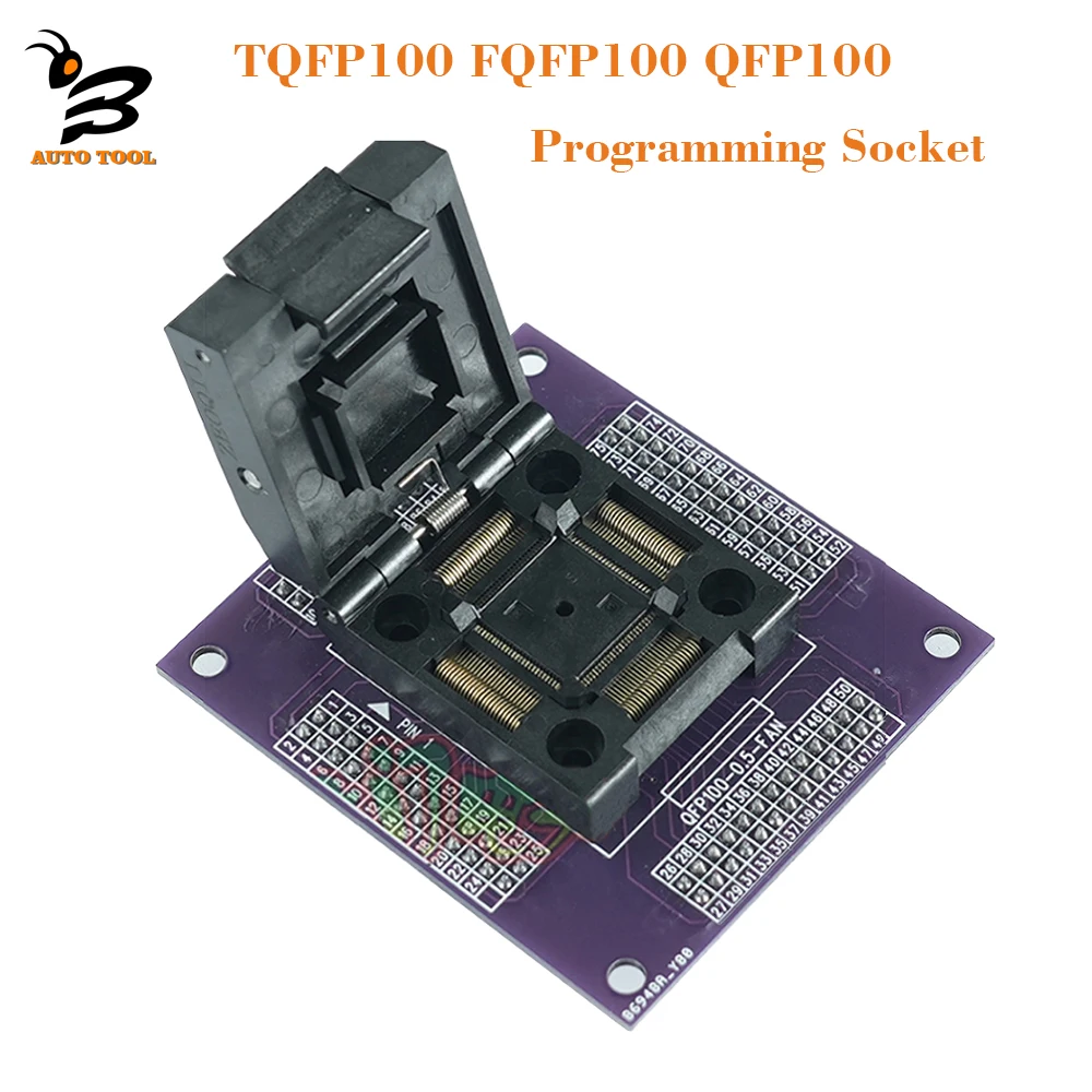 TQFP100-FQFP100-QFP100-Programming-Socket-QFP-100-0-5-01-Pitch-0-5mm-IC ...