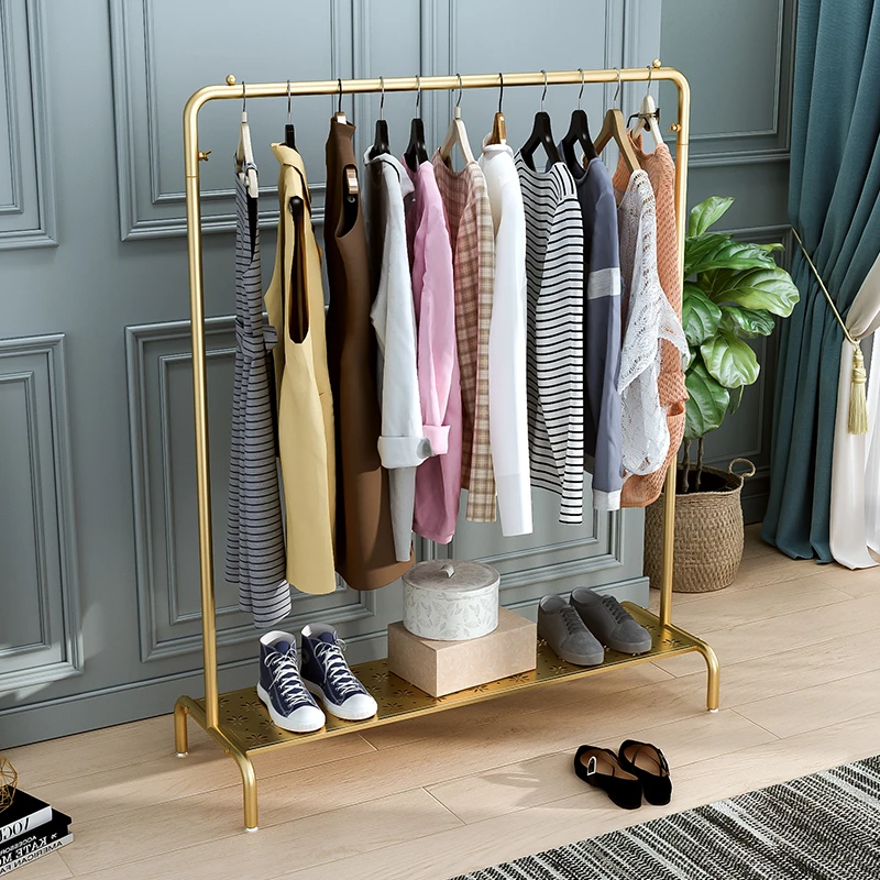 Clothing Rack In Bedroom