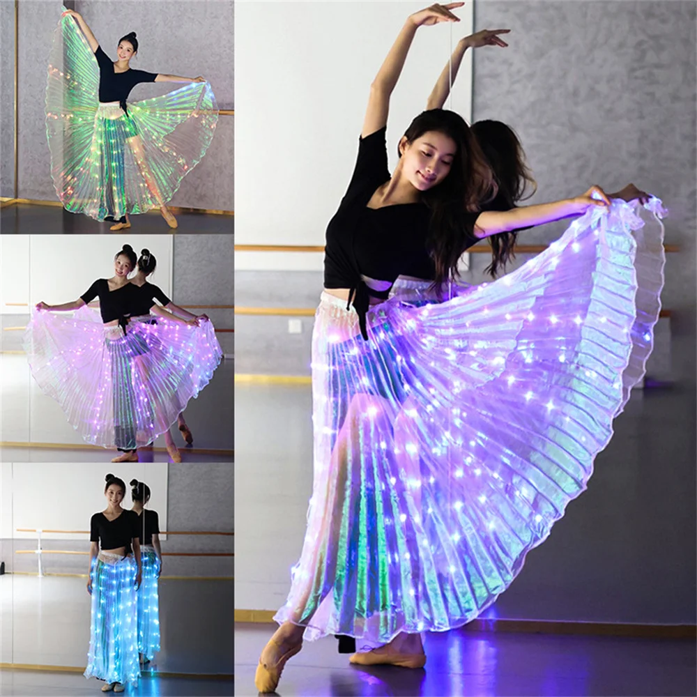 LED-Dance-Skirt-BellyDance-Performance-Props-Remote-Control-to-Change ...