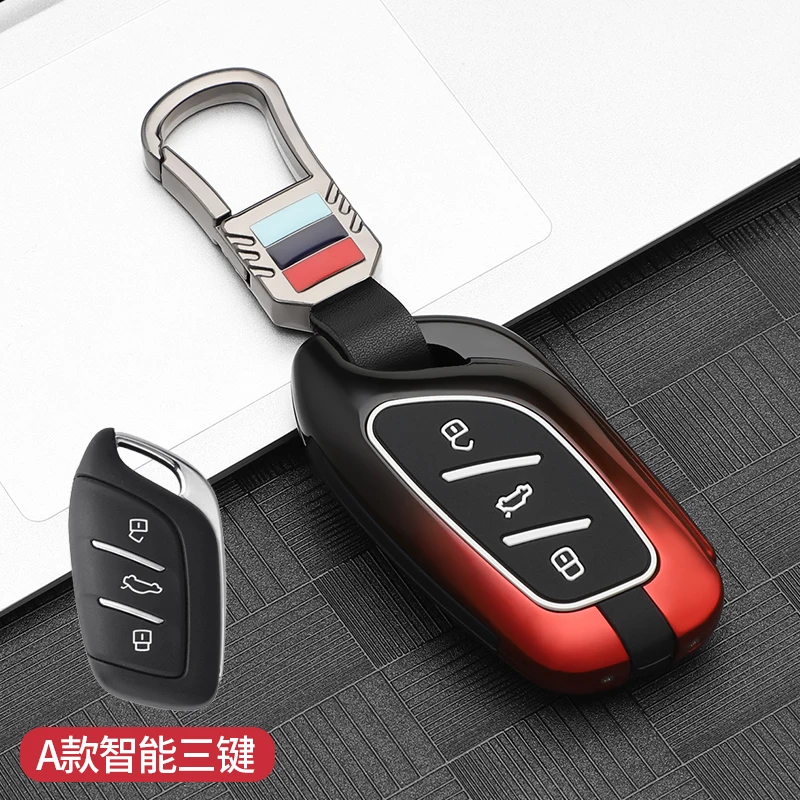 Car-Remote-Key-Case-Cover-Holder-Shell-For-Roewe-RX5-I6-I5-RX3-RX8-ERX5 ...