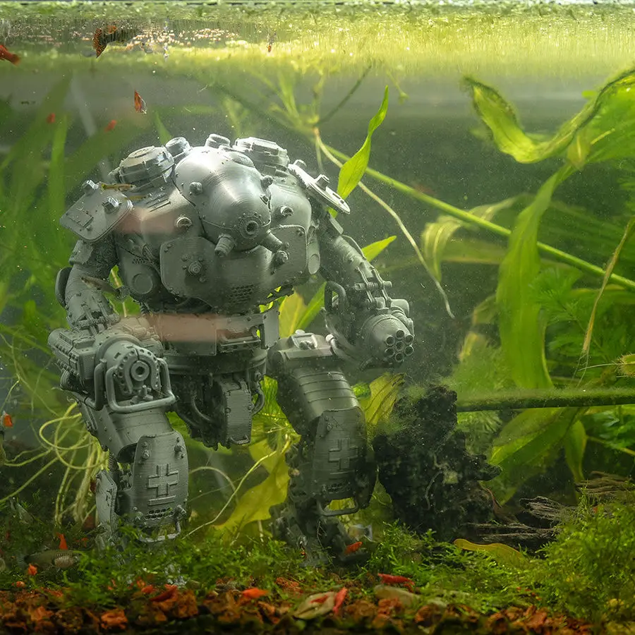 3D-Printed-Model-New-Homestead-Steampunk-Mech-Assemble-Hand-Office ...