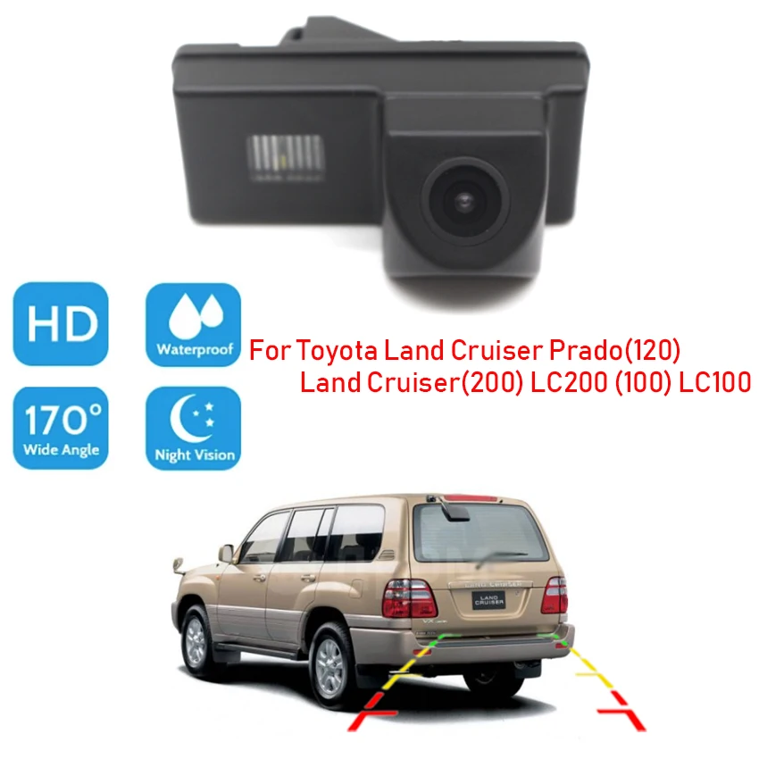 HD 1080P 170° Fisheye Lens Car Reversing Rear View Camera For Toyota ...